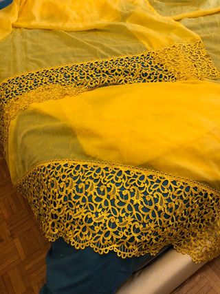 tenda ricamatta lavare in lavatrice