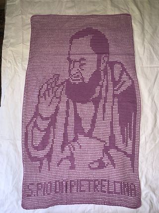 Quadro a uncinetto fatto a mano