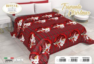 Trapunta christmas matrimoniale 260cm
