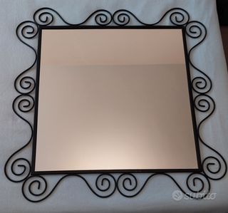 Specchio ikea 72x72 nero