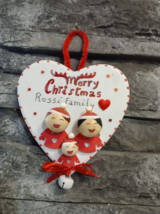 targhetta personalizzata per natale idea regalo