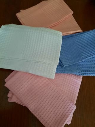 Asciugamani in puro cotone vintage