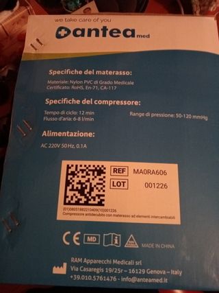 Materasso antidecupito