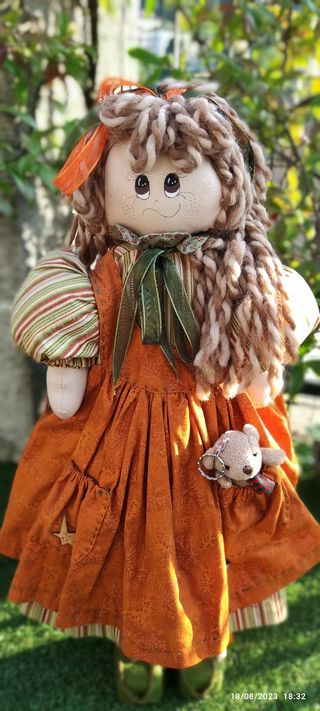BAMBOLA FATTA A MANO (Marta)