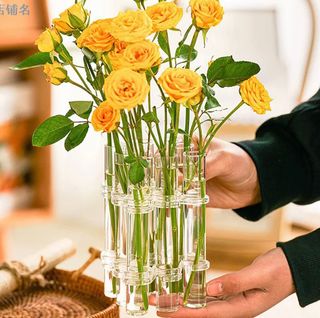 Porta fiore di vetro