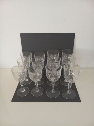 Bicchieri in Cristallo di Boemia anni 70/70