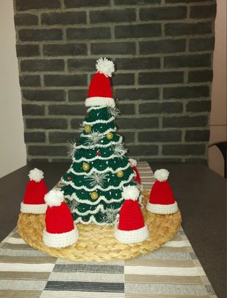 Albero di natale ad uncinetto