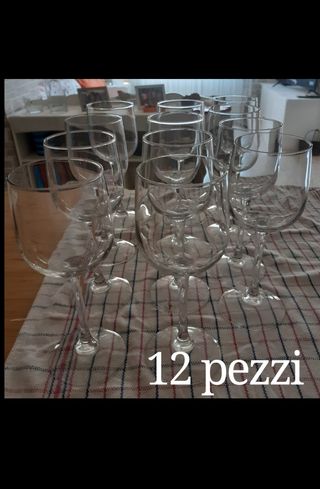 12 bicchieri da acqua