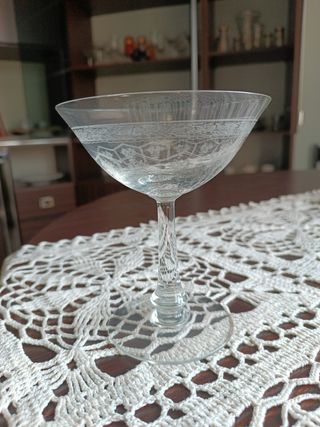 Servizio di bicchieri vintage anni 60