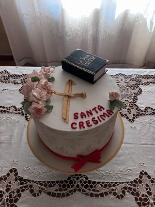 Torta finta Cresima