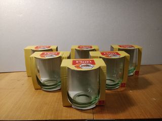 Set 6 bicchieri Bormioli in vetro