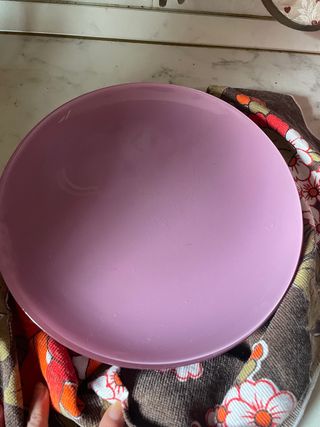 6 piatti rosa / malva