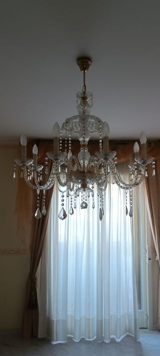 Lampadario in cristallo