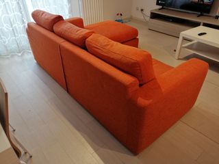 Divano tre posti con penisola