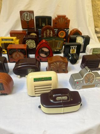 25 Mini Radio Da Collezione Miniatura FUNZIONANTE