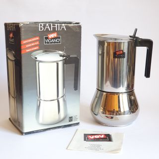 Caffettiera vintage italiana Vev Viganò BAHIA 12tz