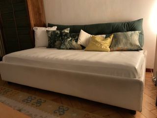 letto sommier e materasso 120x220
