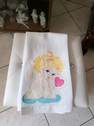 Asciugamano piccolo da bagno dipinto