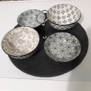 Set con ciotoline per aperitivo / antipasti