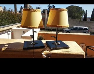 Coppia lumi artigianali