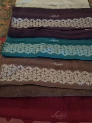 Set 5 asciugamani viso Liabel