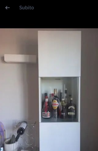 Vetrinetta bar moderna