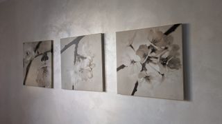 Trilogia quadri floreali