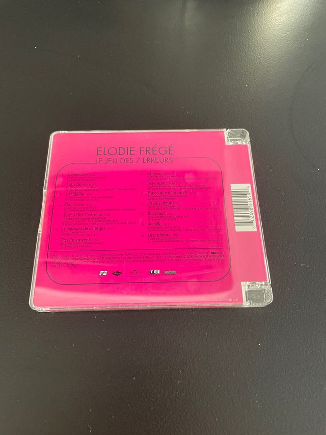 Elodie Frege - Le jeu des 7 erreurs CD de segunda mano por 5 EUR en El ...