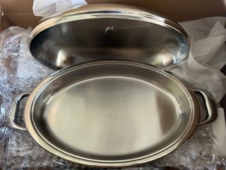 AMC OVALE ARROSTI/PESCE 38CM 3,5LT  SERIE 30