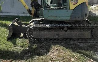 cingoli in ferro per escavatore 35 quintali
