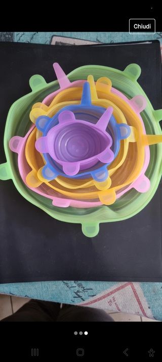 Coperchi in silicone