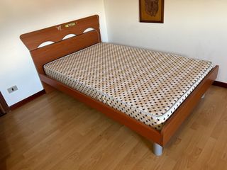 letto una piazza e mezza con rete e materasso
