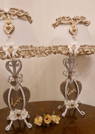 Coppia di lampade uniche