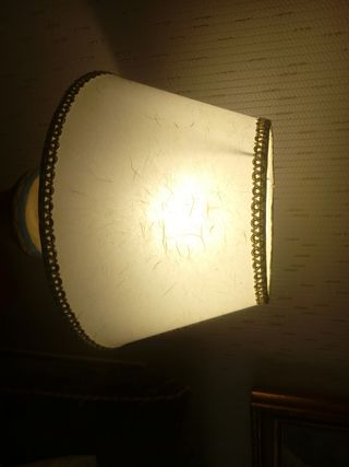 Coppia paralumi in pergamena