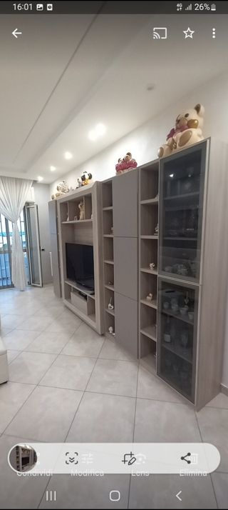 Parete attrezzata venge'tortora