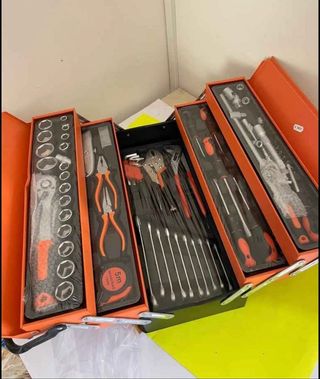 Nuova cassetta attrezzi professionale acciaio