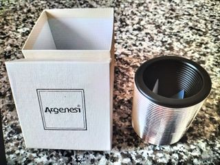 PORTABIRO E PENNE DA SCRIVANIA IN ARGENTO