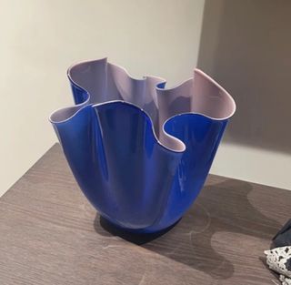 vaso fazzoletto Venini