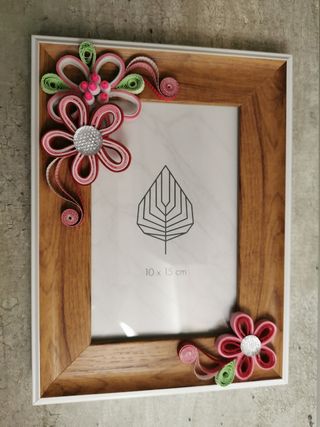 Cornice foto in filigrana