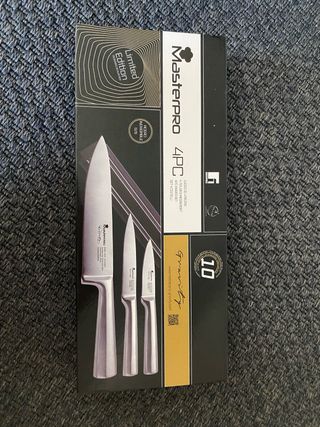Set 3 Coltelli Masterpro