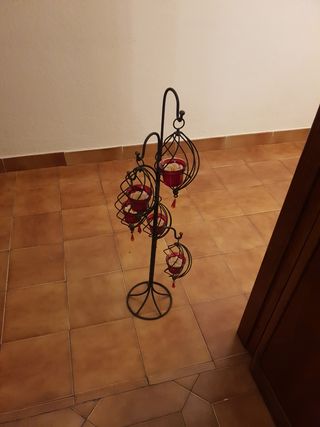 Porta candele stile etnico
