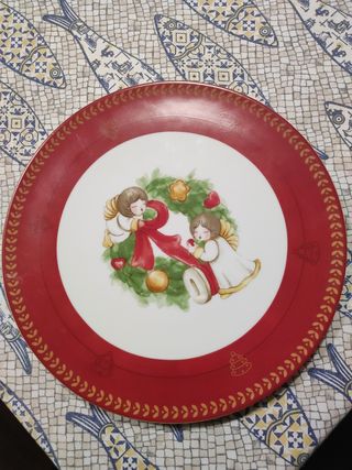 Piatto natalizio Thun