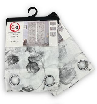 Coppia tende 2 teli 140cmx290cm
