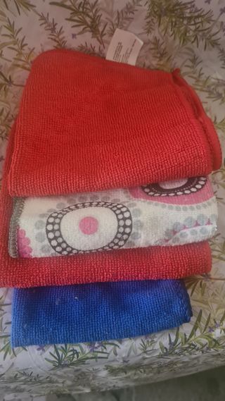 4 pezzi microfibra