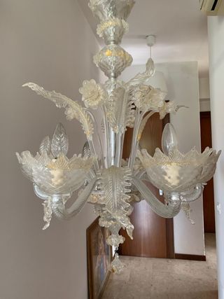 lampadario di Murano anni 60