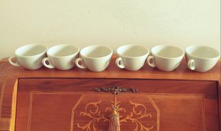 Sei grandi tazze Richard Ginori