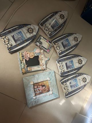 8 cornici per foto