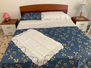 Corredo matrimoniale artigianale in lino