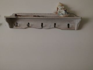 Appendi chiavi 5posti da parete+mensola