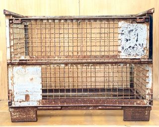 Gabbia per bancali in legno
